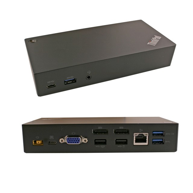 Lenovo ThinkPad Pro USB 3.0 Dock 40A7 Type Dk1522 DisplayLink Docking ...