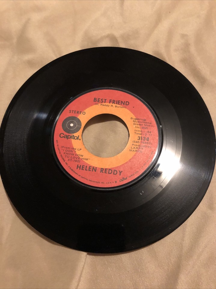 Helen Reddy, Crazy Love/Best Friend, 45 rpm, vintage vinyl | eBay