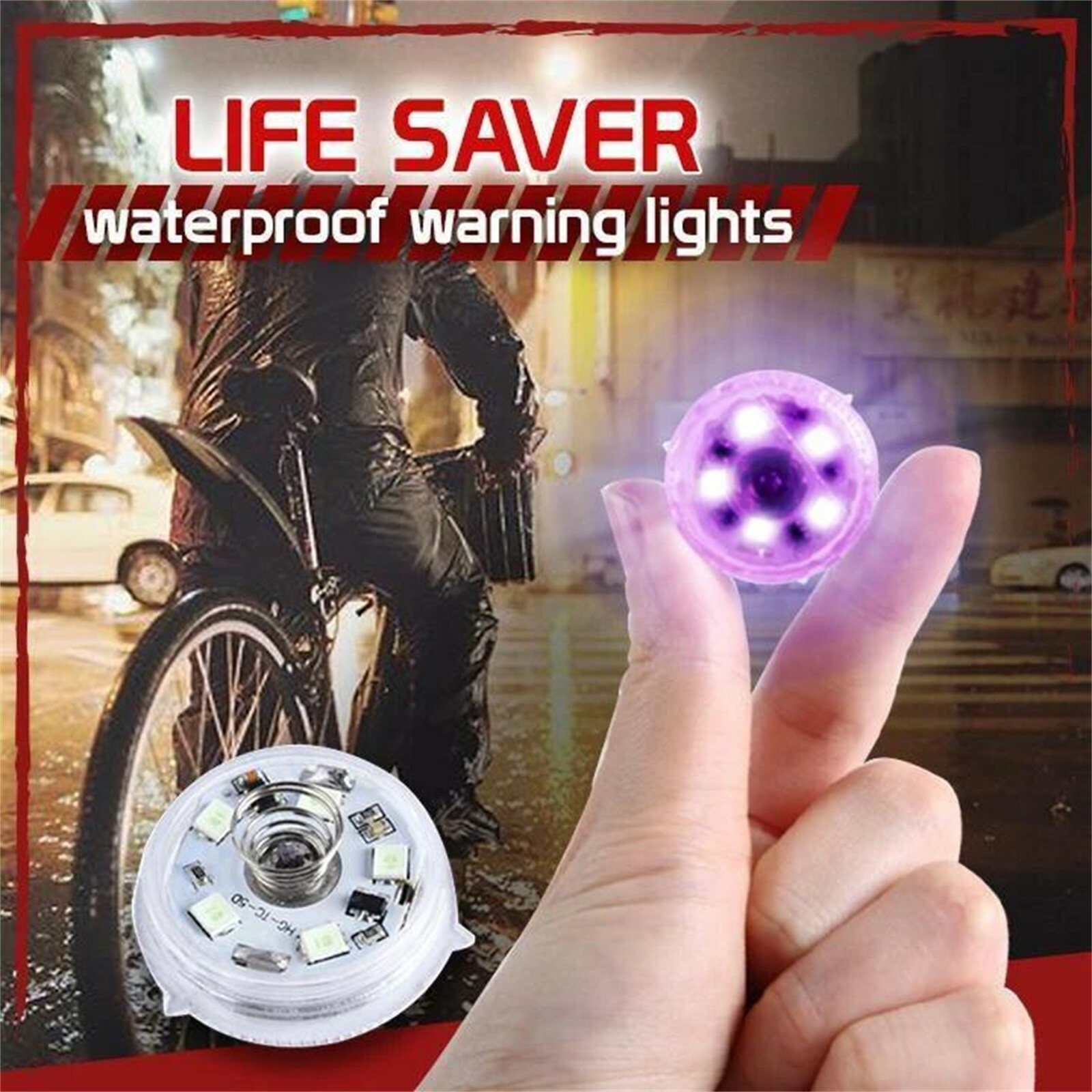 One-Button Portable Self-Adhesive Home Car LED Touch-Sensor Light ...