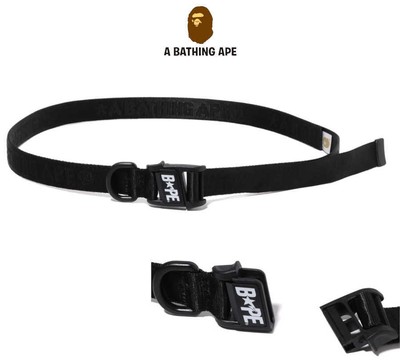 A Bathing Ape One-Touch Magnet Detachment Buckle Belt 2024 SS BAPE STA ...