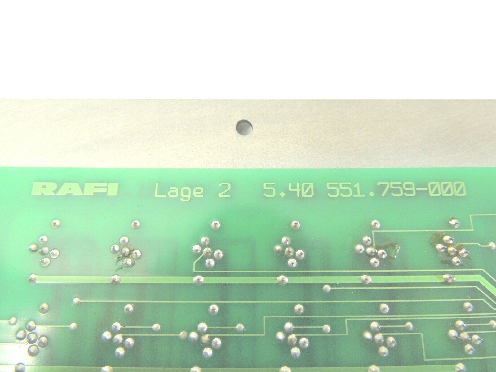 RAFI Lage 2 Operator Panel With Keys 5.40 551.759-000 for sale online ...