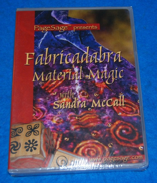 Fabricadabra Material Magic with Sandra McCall (DVD, 2004) for sale ...