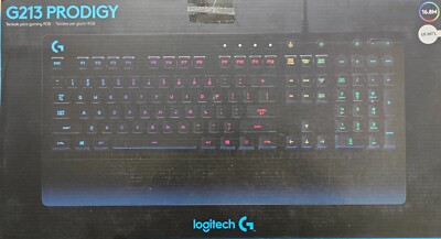Logitech G213 Prodigy QWERTY Gaming-Tastatur,RGB-Beleuchtung,US QWERTY ...