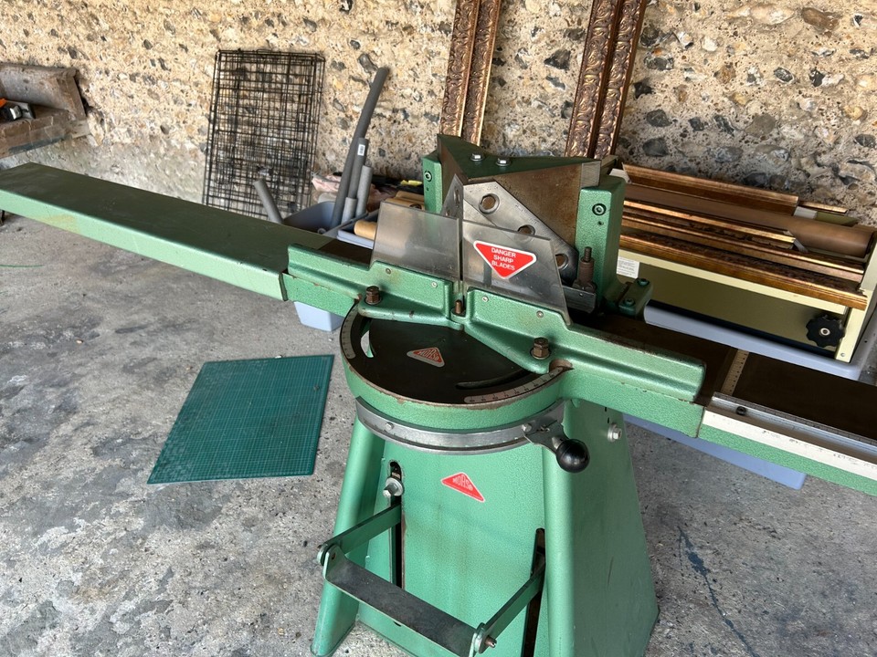 Morso Model F Guillotine Mitre Machine Picture Framing Carpentry | eBay UK