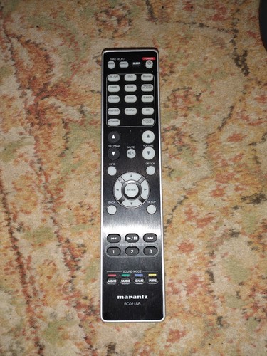 Genuine Marantz RC021SR A/V Receiver Remote/ Tested And Working/ used ...