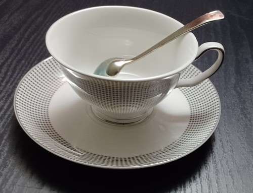 Grace's Teaware Fine Porcelain Cup & Saucer w/Spoon | eBay