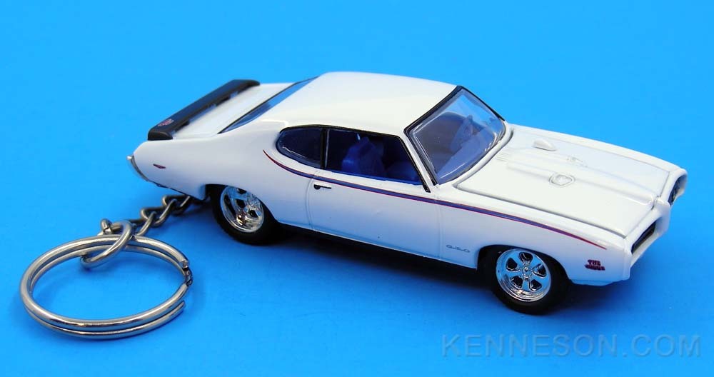 1969 Pontiac GTO Judge White Key Chain Ring Fob Keychain | eBay