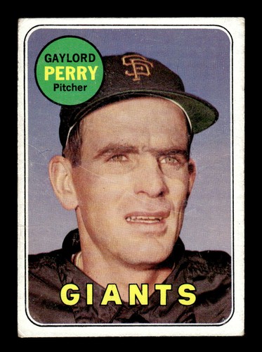 1969 Topps #485 Gaylord Perry - GOOD | eBay