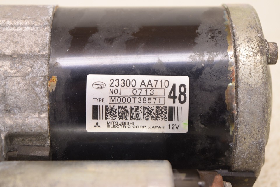 Subaru WRX CVT Starter Motor Forester Impreza Crosstrek Oem 2015-2021 ...