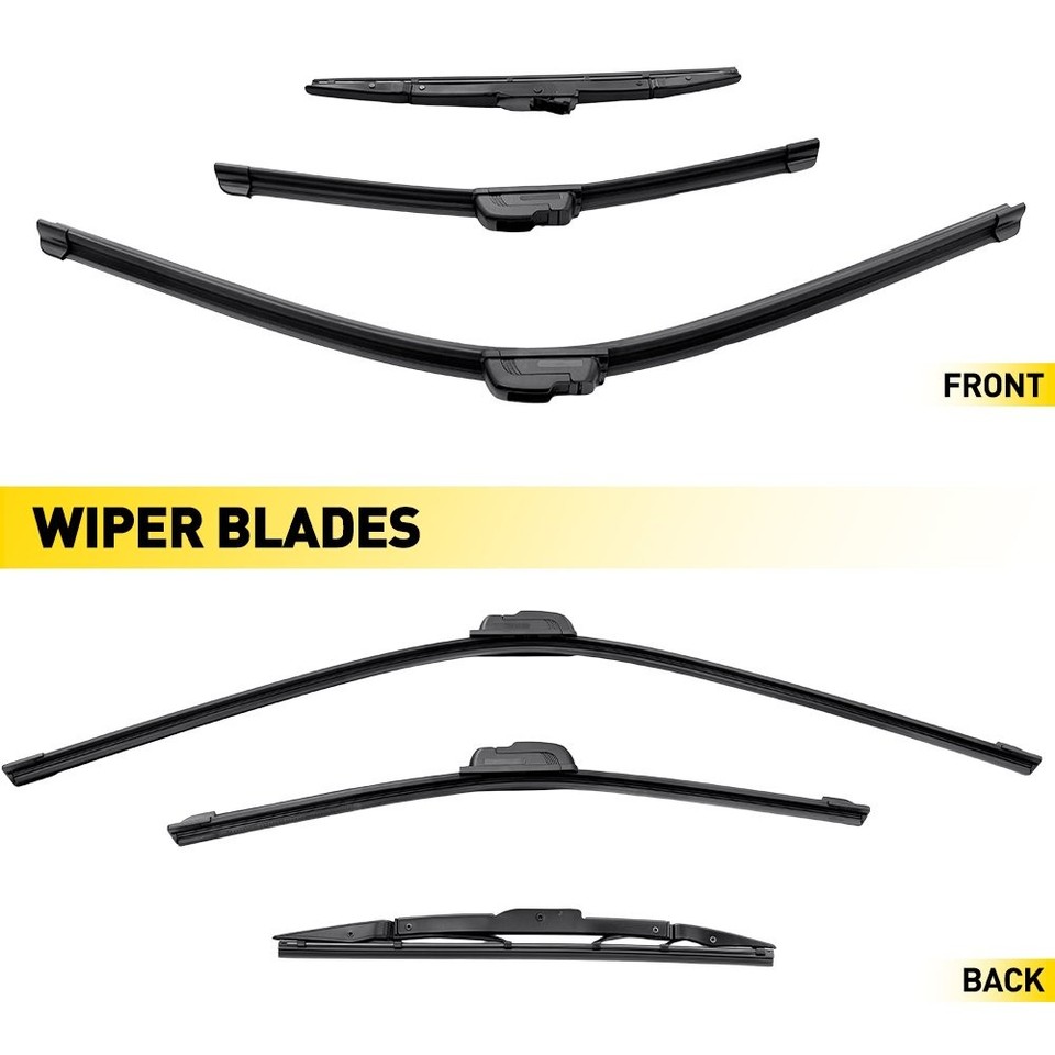 3X For Honda CR-V MK4 2012-2018 Windscreen Wiper Blade Set Front 28"16 ...