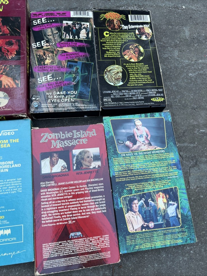 Return Of The Alien’s Deadly Spawn VHS Horror Gore Lot Of 13 | eBay
