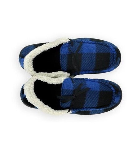 Men's Urban Pipeline Plaid Moccasin Slippers Size Large ~ Choice of ...