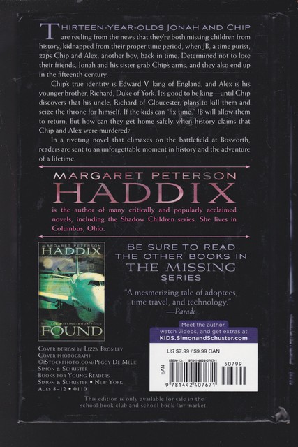 Sent by Margaret Peterson Haddix (2009, Hardcover, Abridged edition ...