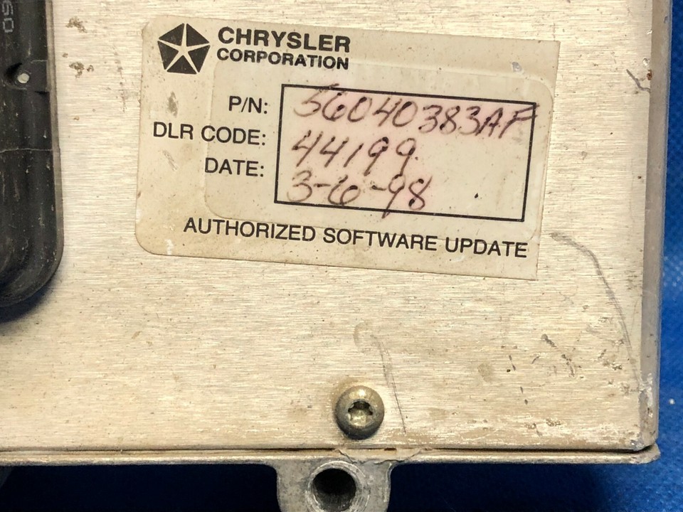 PROGRAMMED PLUG & PLAY 97 DODGE DAKOTA ECM ECU CONTROL MODULE ...