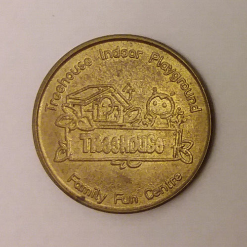 TreeHouse Indoor Playground Arcade Game Token 24mm | eBay
