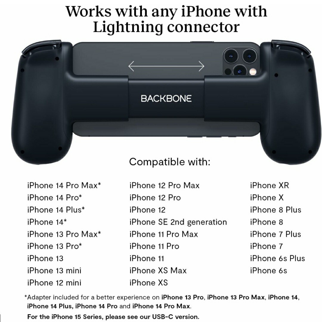 Backbone One Mobile Gaming Controller for iPhone 860003568255 | eBay