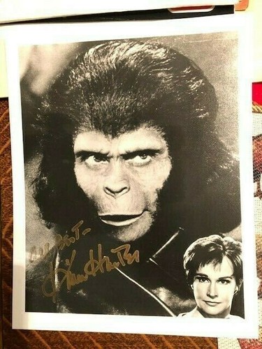 Kim Hunter Planet Of The Apes Zira Autographed Signed Photo | eBay
