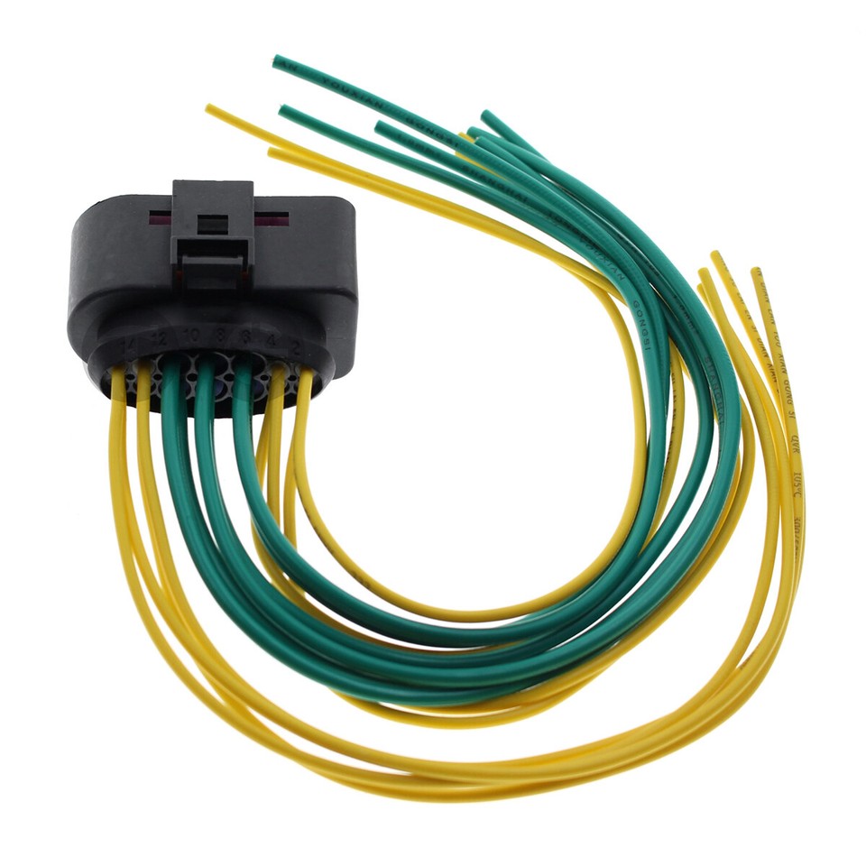 Headlight Connector Pigtail Xenon HID Plug Cable Wire Lamps For 8 Dodge ...