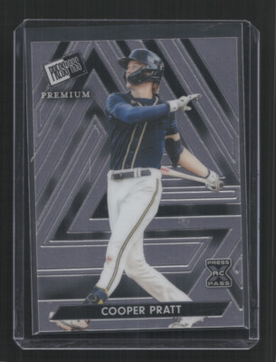 2024 Press Pass Premium Baseball #72 COOPER PRATT ROOKIE /285 | eBay