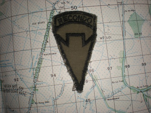 VIETNAM ORIG. Theater-Made SUBDUED TWILL 9TH INFANTRY DIV RECONDO CUT EDGE PATCH | eBay