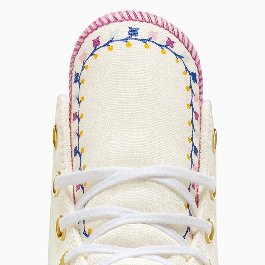 Converse Chuck Taylor AS Free Spirit Florals Platform Hi, A12050C Sizes ...