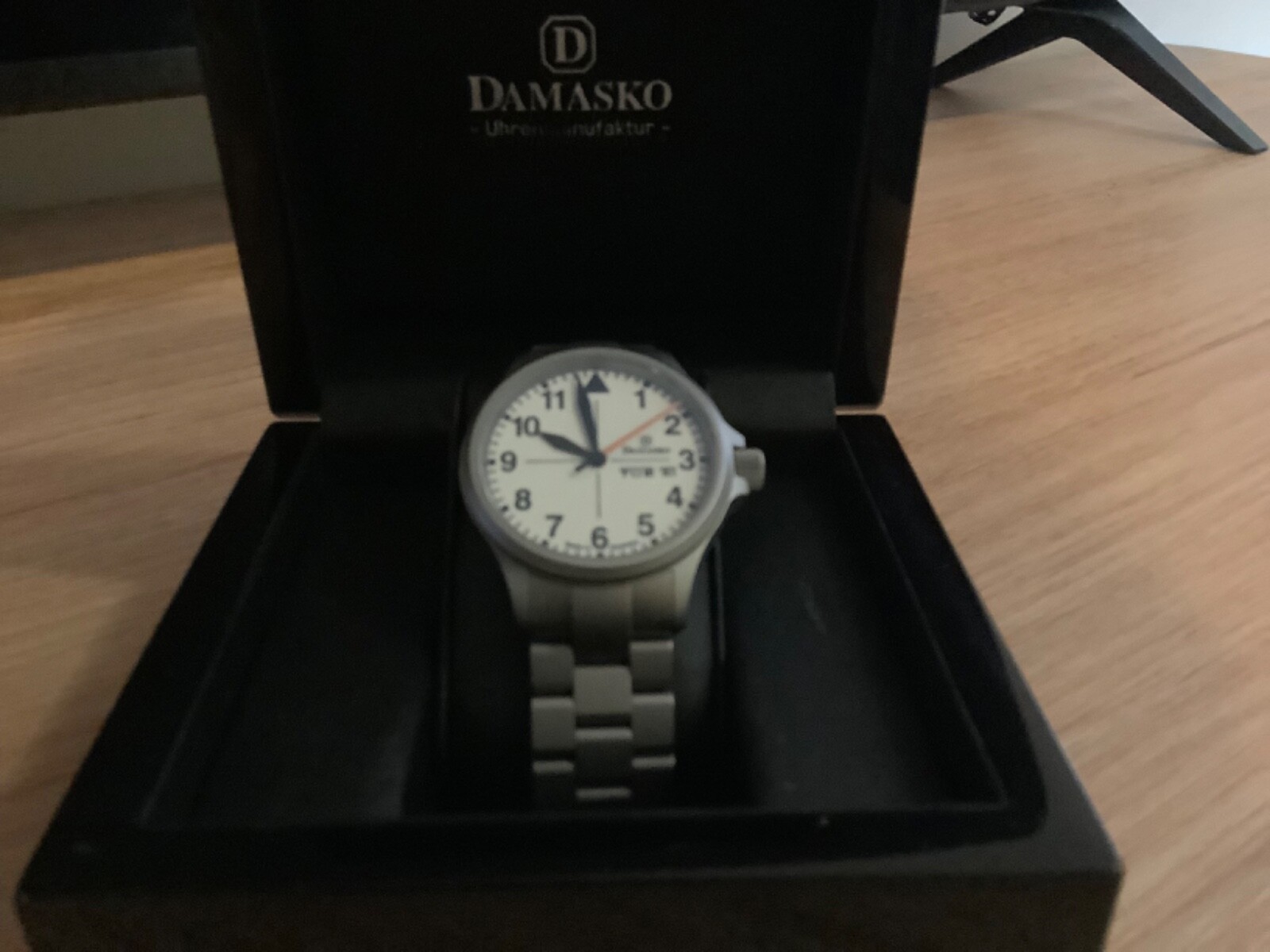 Damasko DA37 full-lume ice hardened watch with bracelet | eBay