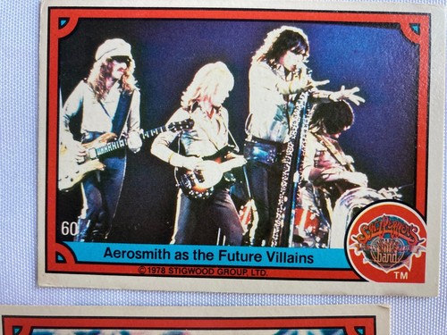 1978 AEROSMITH Band Steven Tyler ROOKIE CARD (Plus 56 other Sgt. Pepper ...