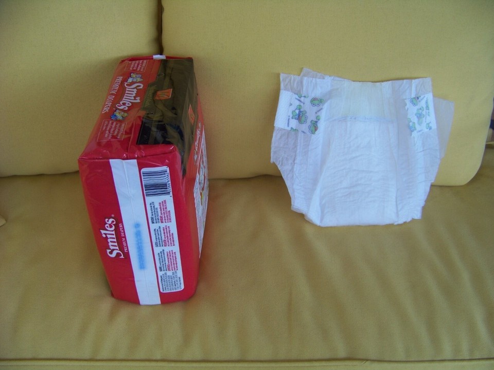 NEW RARE VINTAGE JIM HENSON MUPPET BABIES SEALED PACKAGE 28 DIAPERS M ...