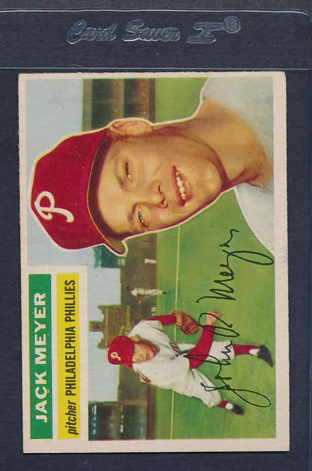 1956 Topps #269 Jack Meyer Phillies EX *1412 | eBay UK