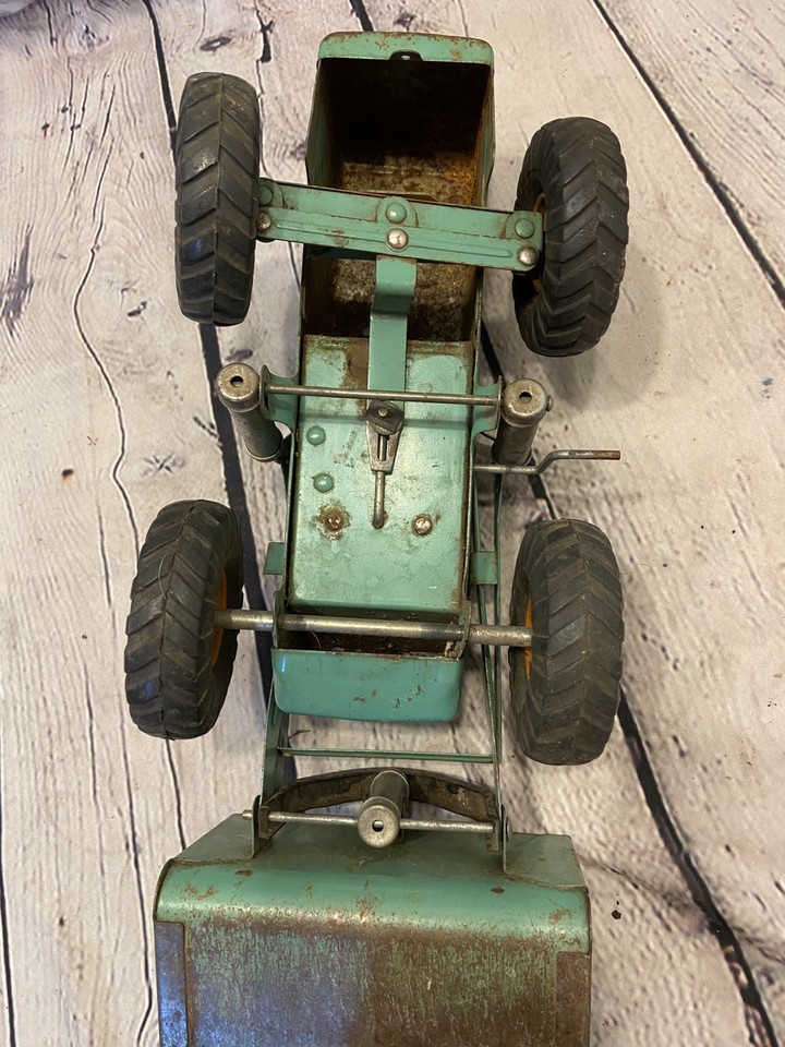 Vintage Green Nylint Hough Payloader Pressed Steel Front End Loader ...
