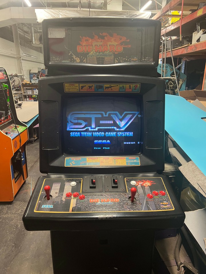 DIE HARD ARCADE by SEGA 1996 (Excellent Condition) | eBay