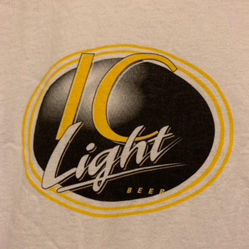 Iron City IC Light Beer Size XL T-Shirt | eBay
