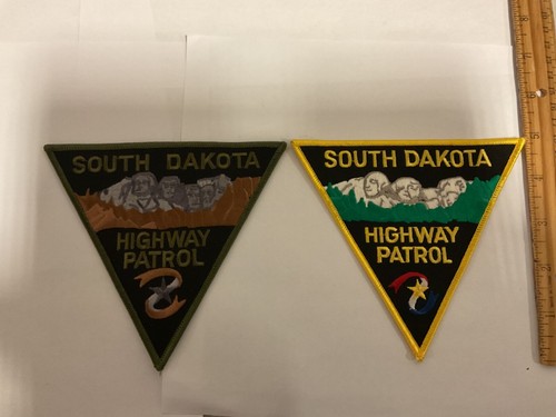 South Dakota Highway Patrol collectors patch set 2 pieces | eBay