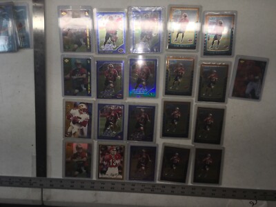21 2000 TIM RATTAY RC ROOKIE 49ERS LOT UD TOPPS CHROME REFRACTORS EDGE ...