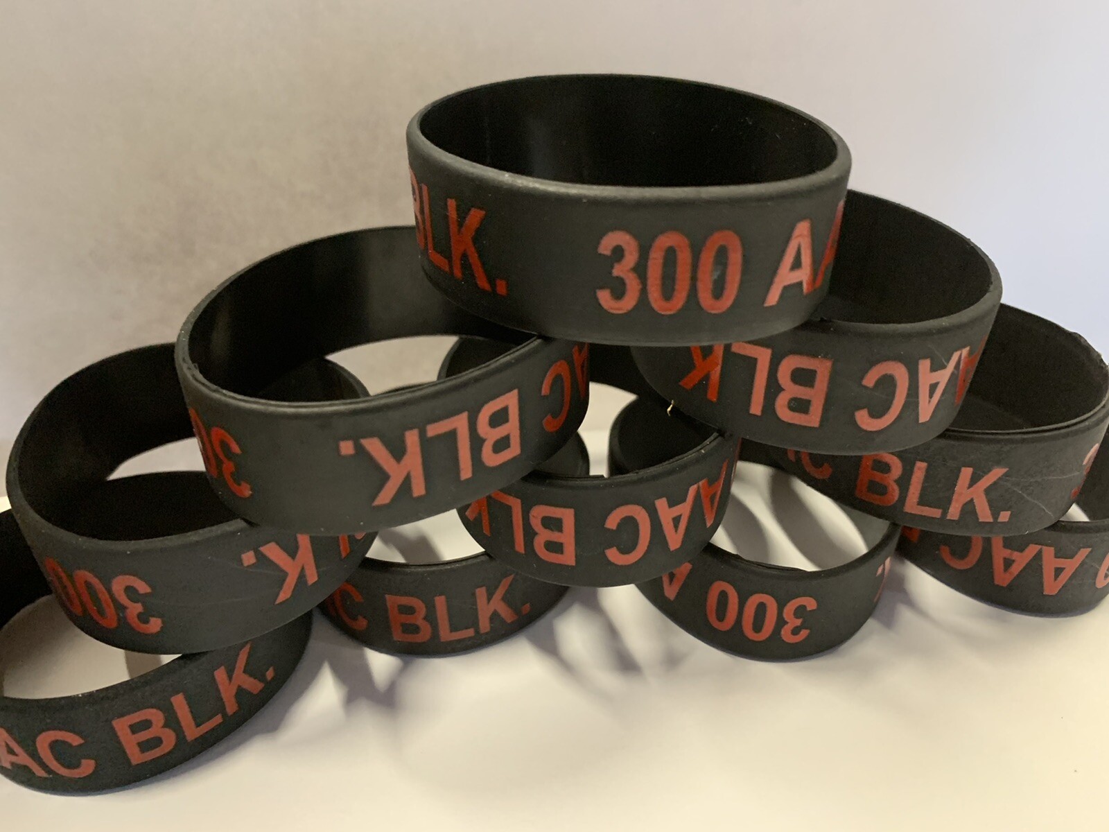 10 Pk Of 300 AAC Blackout Original Magazine ID Band. 300 BLK Mag ID | eBay