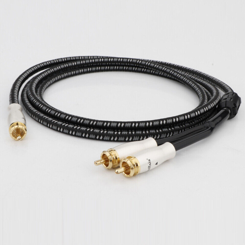 HIFI 4.4mm Balanced/RCA to 2rca Cable Hi-end 6N OFC 4.4mm to Rca Audio ...