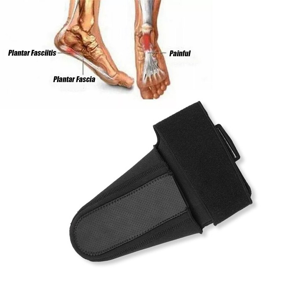 Adjustable Plantar Fasciitis Night Splint Foot Drop Brace For Heel Pain ...
