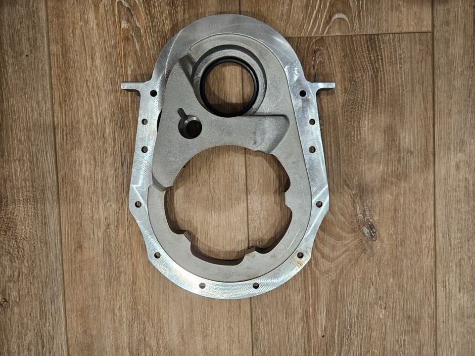 KEITH BLACK RACING Big Block Chevy Gear Drive Cover Cast Aluminum Rare ...