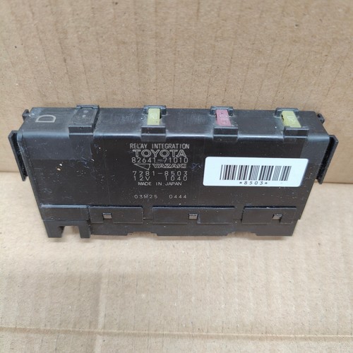 10 11 12 13 14 15 Toyota Prius Fuse Box D Integration Relay Unit 82641 ...