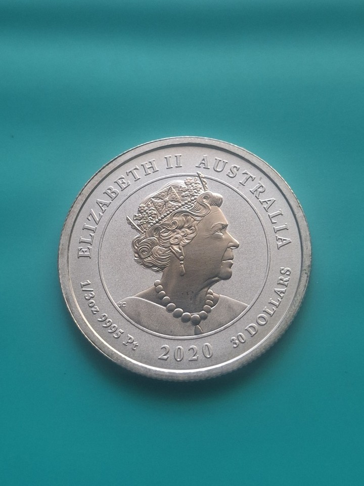 Perth Mint 1/3 oz .9995 Platinum 2020 Australia Striped Marlin Coin | eBay