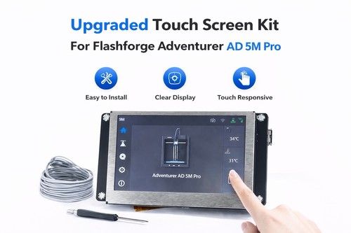 Touch Screen Assembly For Flashforge (Adventurer) AD5M Pro 4.3inch UK ...
