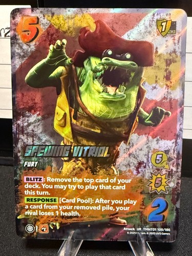 TMNT Teenage Mutant Ninja Turtles UVS Universus UR Spewing Vitriol ...