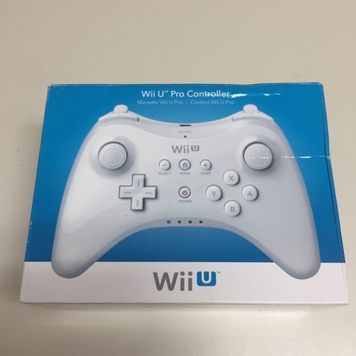 BRAND NEW Wii U Pro Controller White OEM Original Authentic Nintendo BOXDAMAGED | eBay
