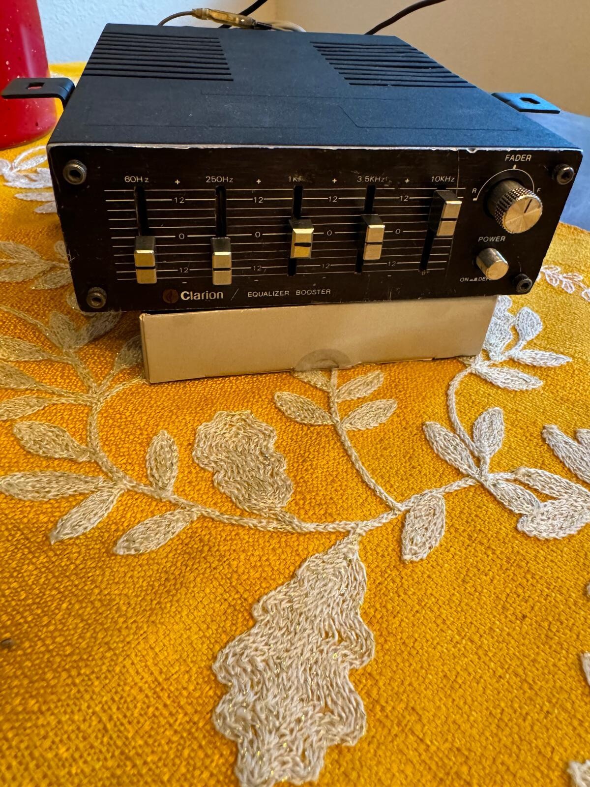 clarion equalizer old school 100eqb-3 | eBay