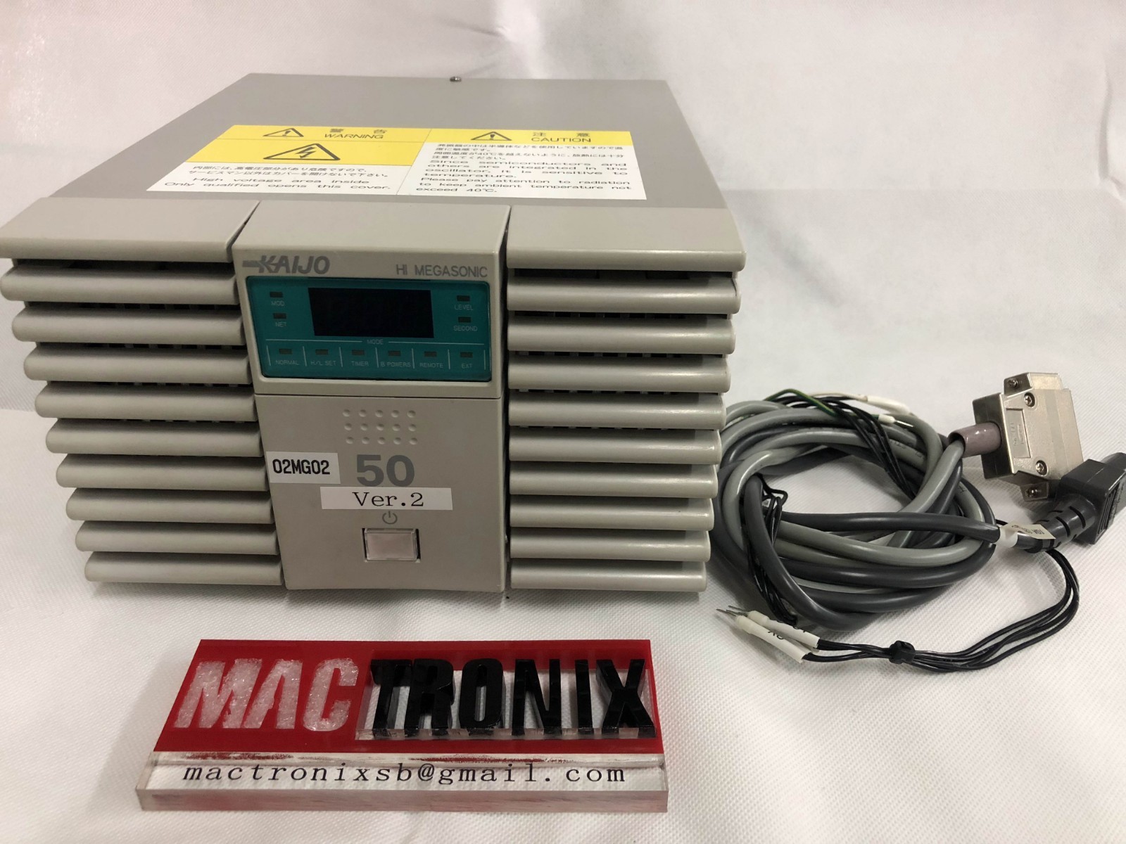 KAIJO-27101 ULTRASONIC GENERATOR | eBay