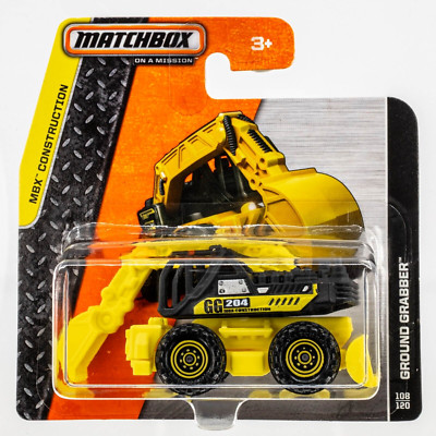 2014 Matchbox #108 Ground Grabber™ YELLOW | MATTE BLACK | GG204 | FSSC ...