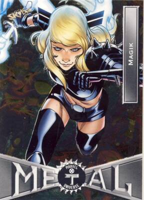 2021 Marvel X-Men Metal Universe Gold Parallel 45 Magik | eBay
