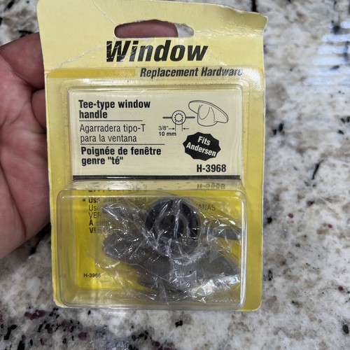 NEW Tee-Type Window Handle PLPCI H-3968 Fits: Andersen Windows & More ...