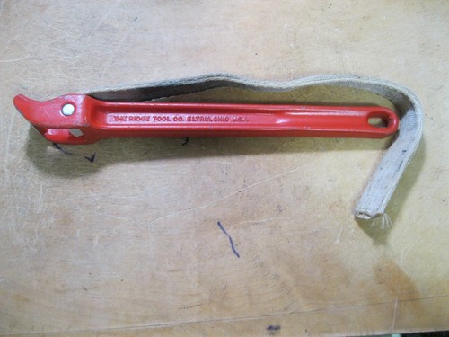 Ridgid 31340 No.2 2" Pipe Woven Nylon 16" Strap Wrench w/ 11-3/4 ...