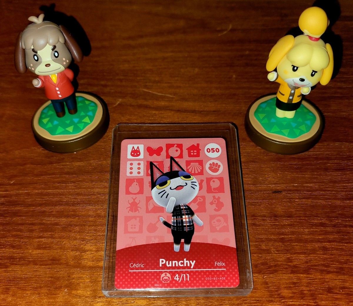 Punchy Animal Crossing Amiibo Card